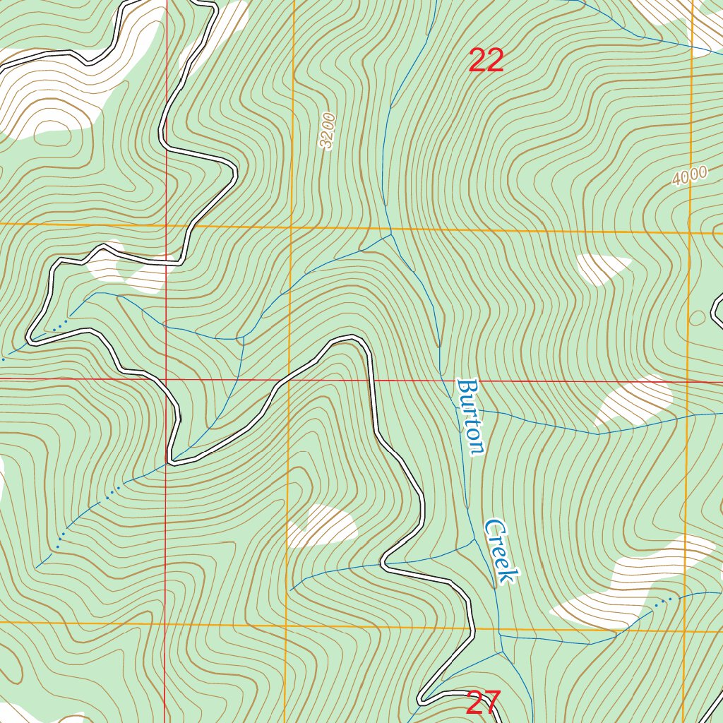 Hoyt Mountain, ID FSTopo Map by US Forest Service - Topo | Avenza Maps
