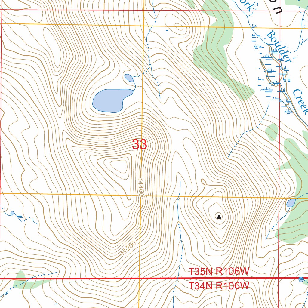 Horseshoe Lake, WY FSTopo Map by US Forest Service - Topo | Avenza Maps