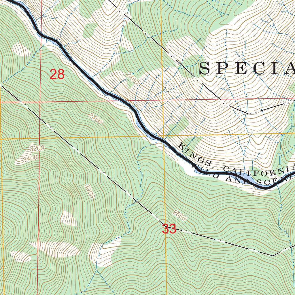 Hume, CA FSTopo Map by US Forest Service - Topo | Avenza Maps