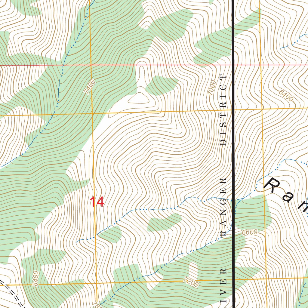 Howe, ID FSTopo Map by US Forest Service - Topo | Avenza Maps