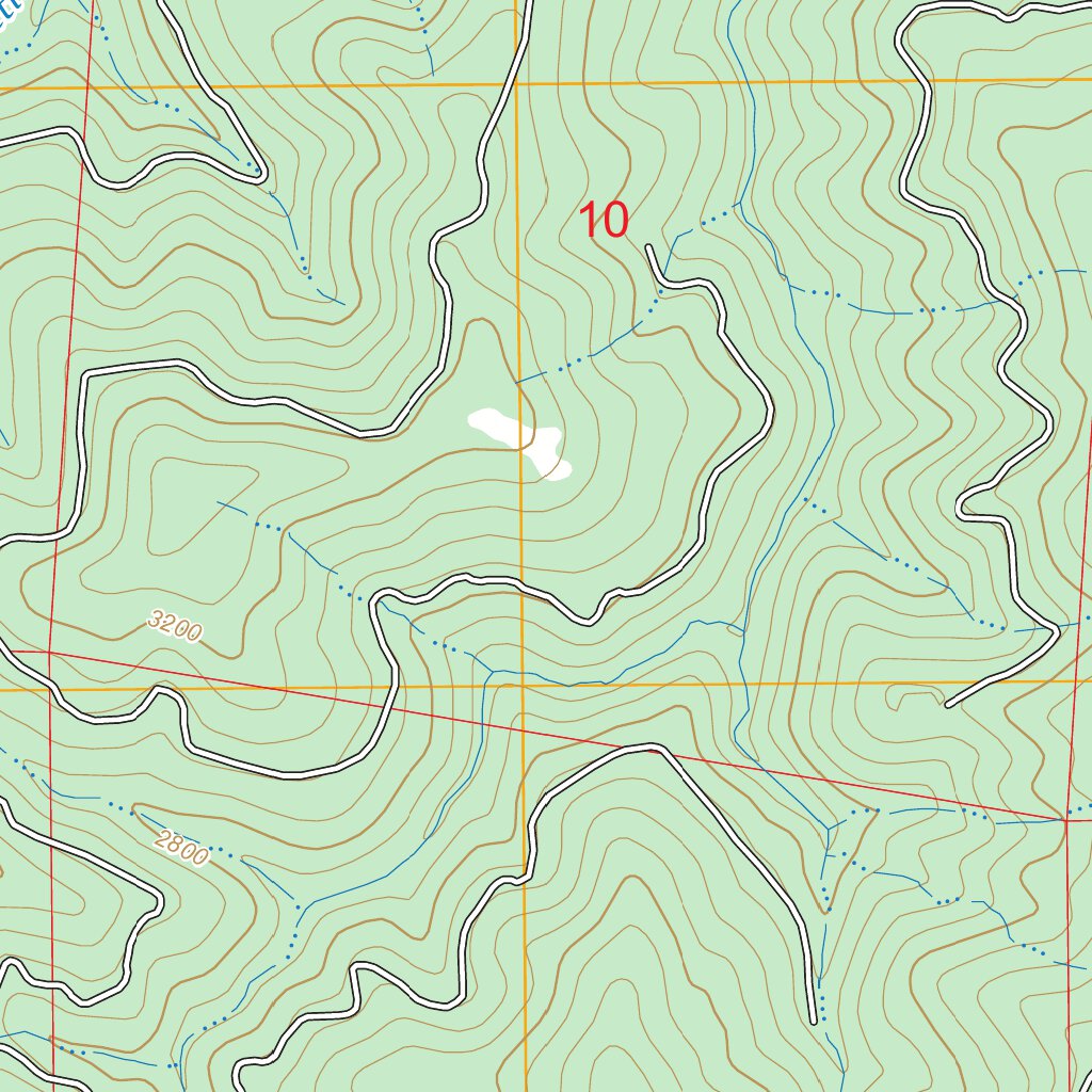 Hupa Mountain, CA FSTopo Map by US Forest Service - Topo | Avenza Maps