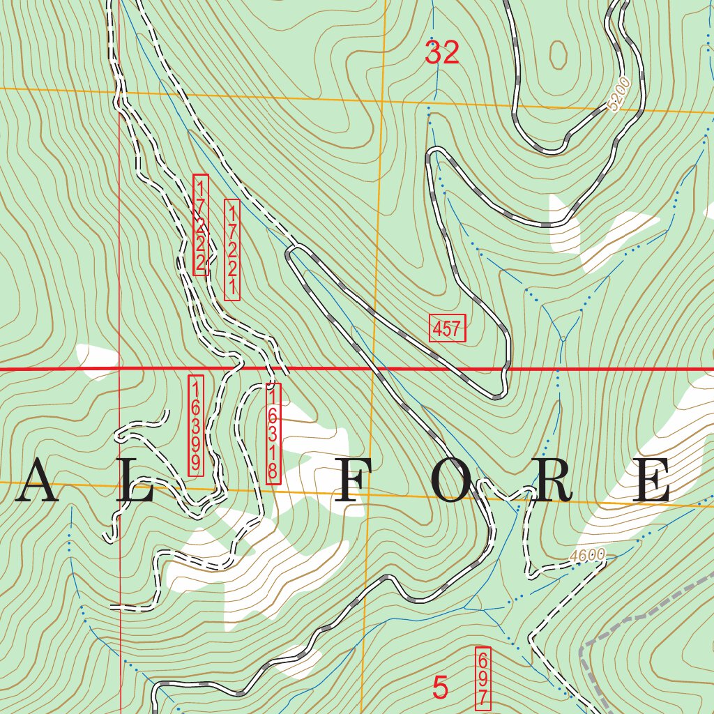 Huson, MT FSTopo Map by US Forest Service - Topo | Avenza Maps