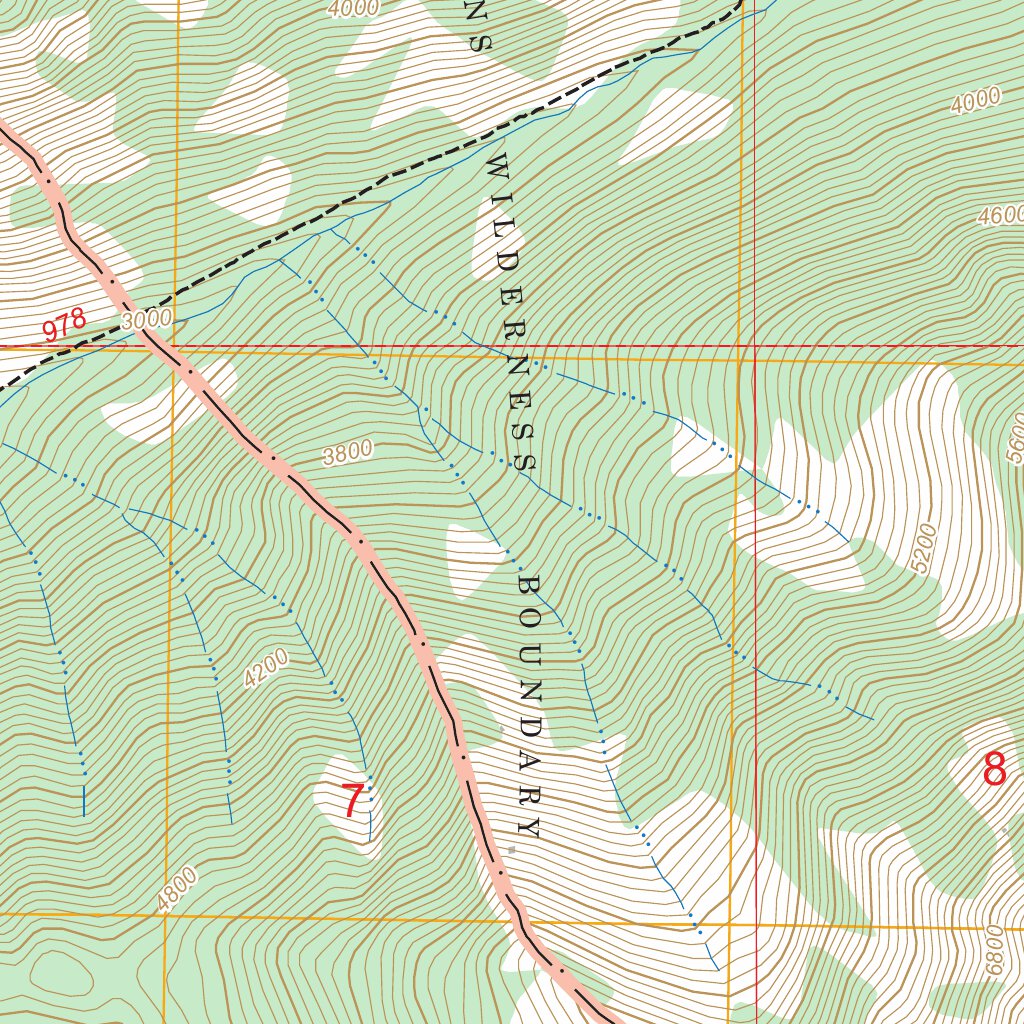 Ibex Peak, MT FSTopo Map by US Forest Service - Topo | Avenza Maps