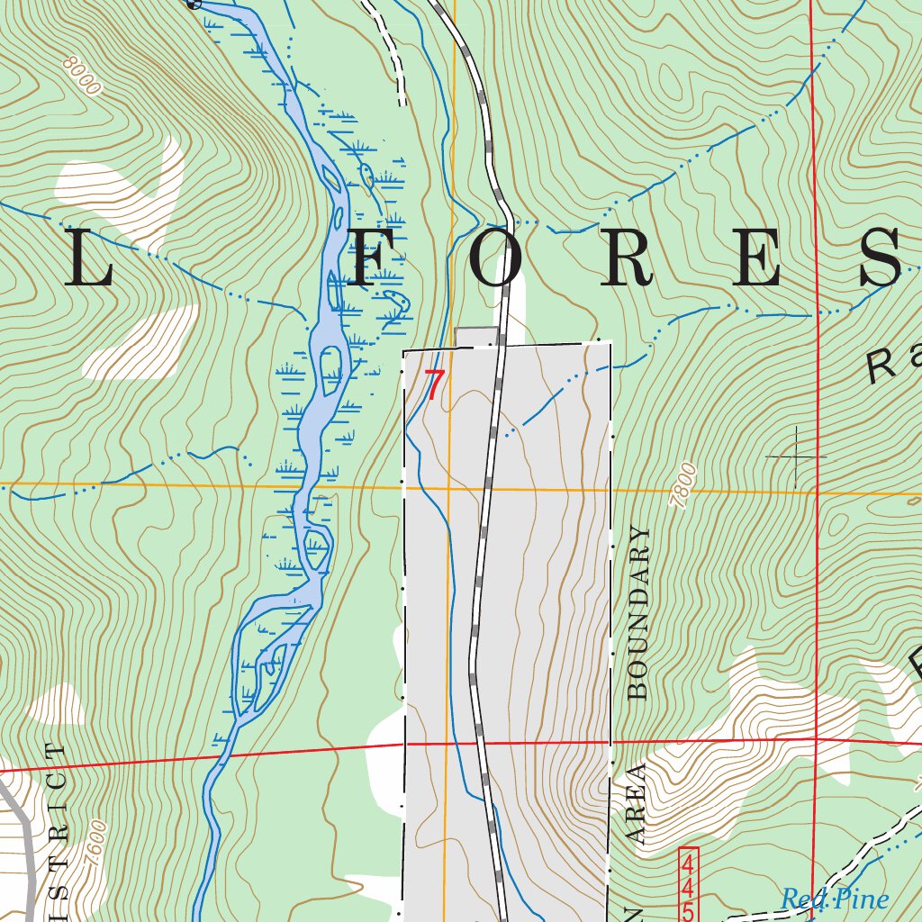 Ice Cave Peak, UT FSTopo Map by US Forest Service - Topo | Avenza Maps