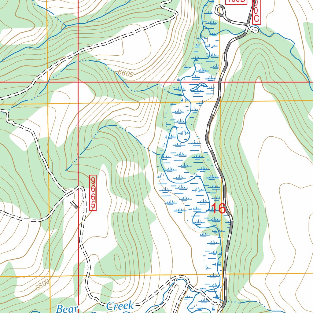 Iron Creek, MT FSTopo Map by US Forest Service - Topo | Avenza Maps