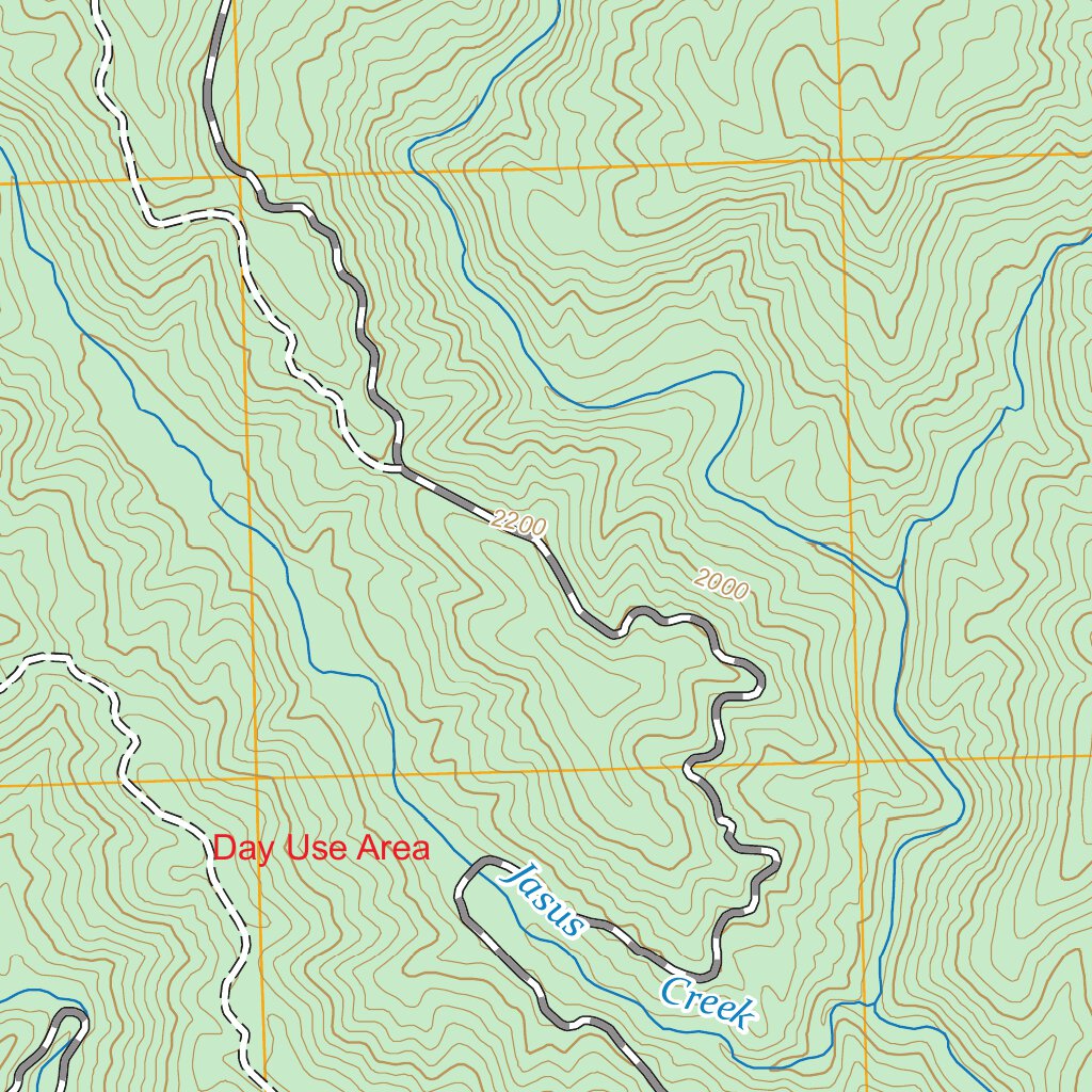 Jacks Gap, GA FSTopo Map by US Forest Service - Topo | Avenza Maps