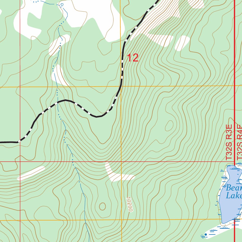 Jacobs Reservoir, UT FSTopo Map by US Forest Service - Topo | Avenza Maps