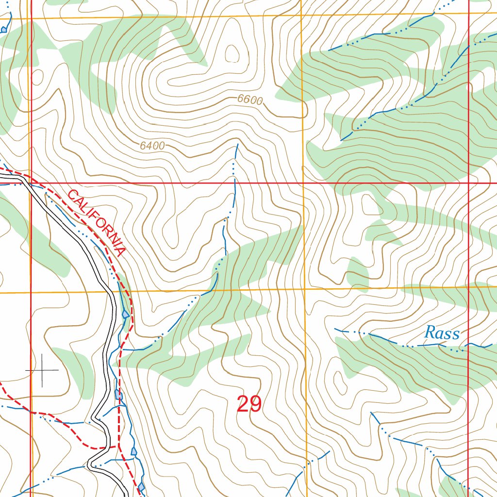 Jeff Cabin Creek, ID FSTopo Map by US Forest Service - Topo | Avenza Maps