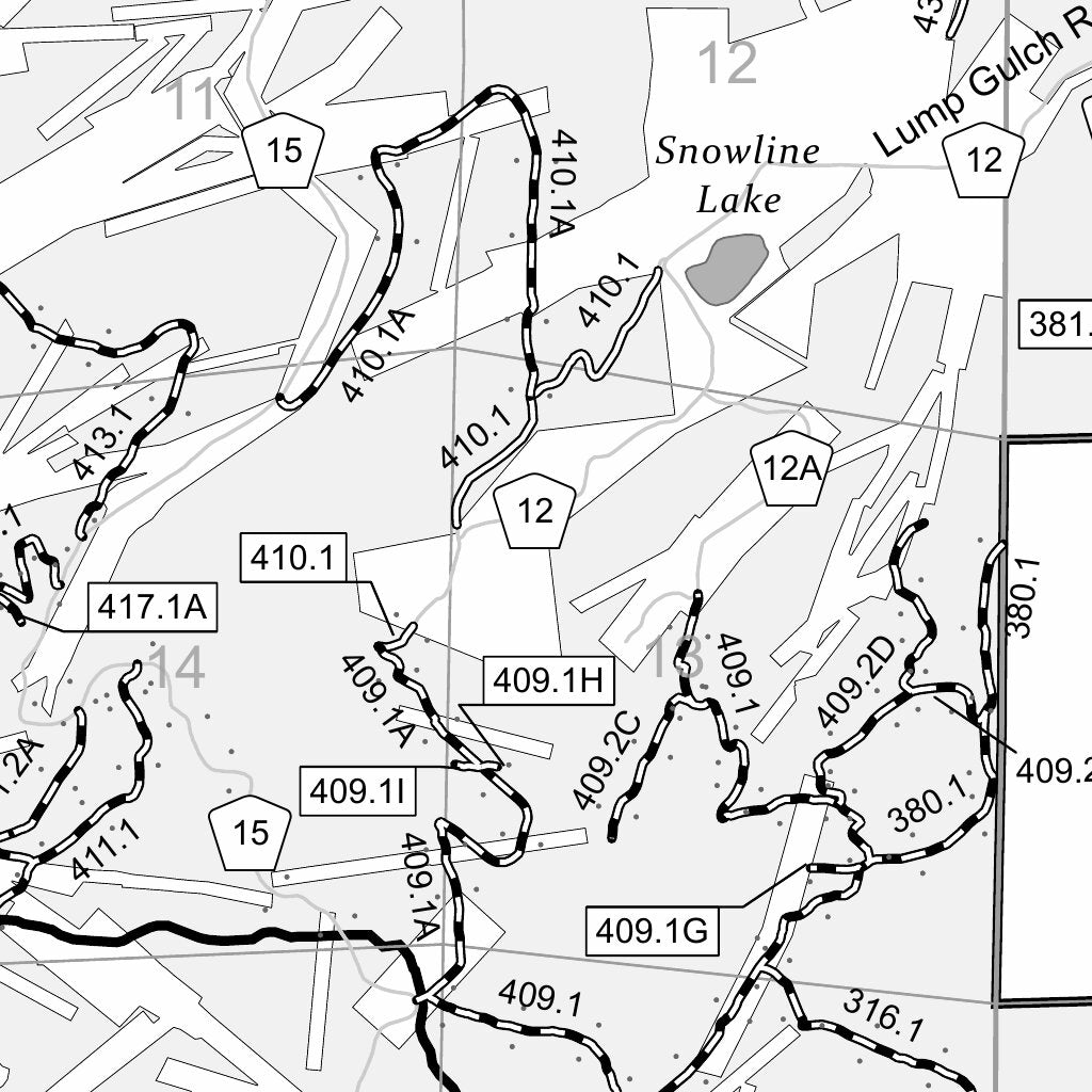 Roosevelt NF - Boulder Ranger District (South Half) - MVUM Map by US ...