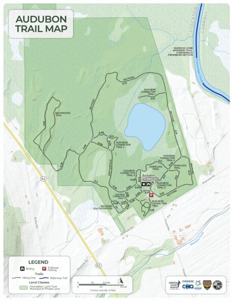 Audubon Community Nature Center Map by Chautauqua County Department of ...