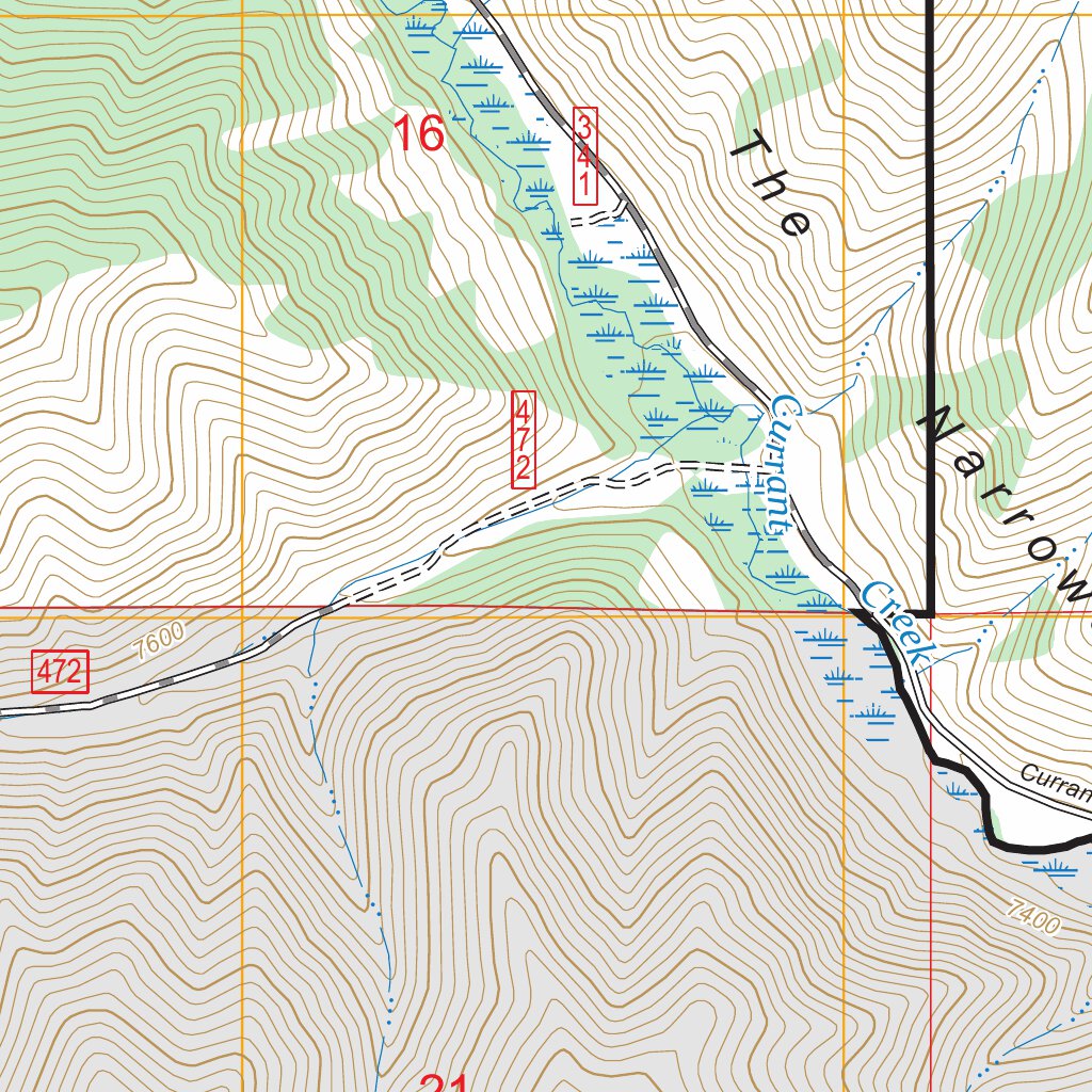 Jimmies Point, UT FSTopo Map by US Forest Service - Topo | Avenza Maps
