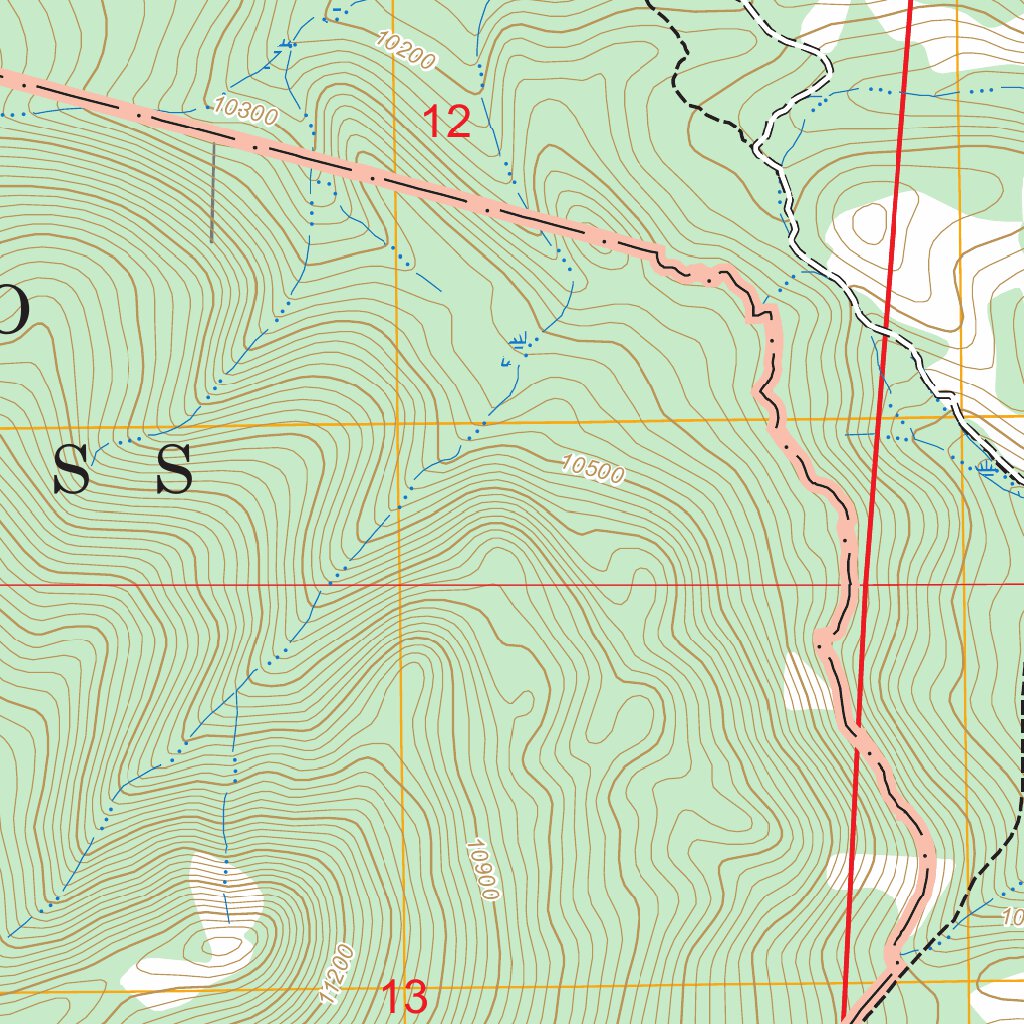 Jones Hill, CO FSTopo Map by US Forest Service - Topo | Avenza Maps