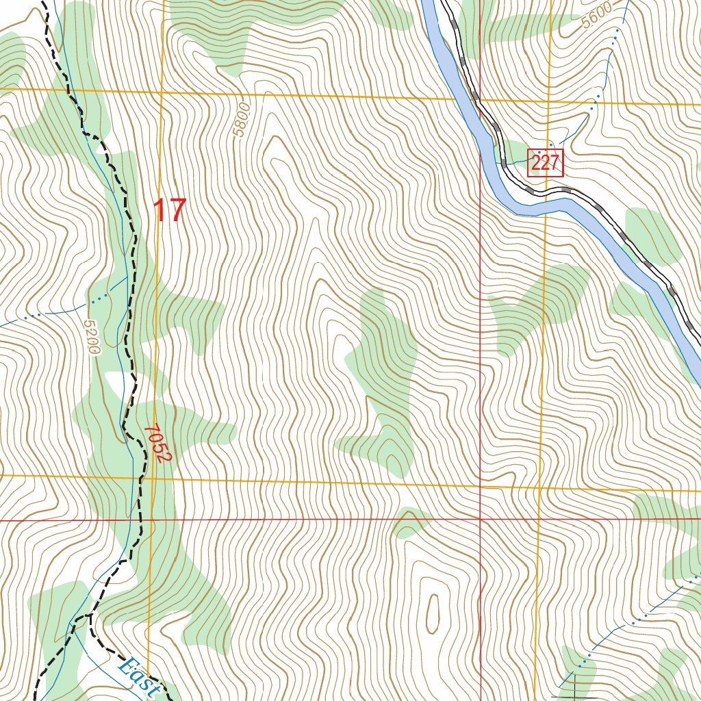 Jumbo Mountain, ID FSTopo Map by US Forest Service - Topo | Avenza Maps