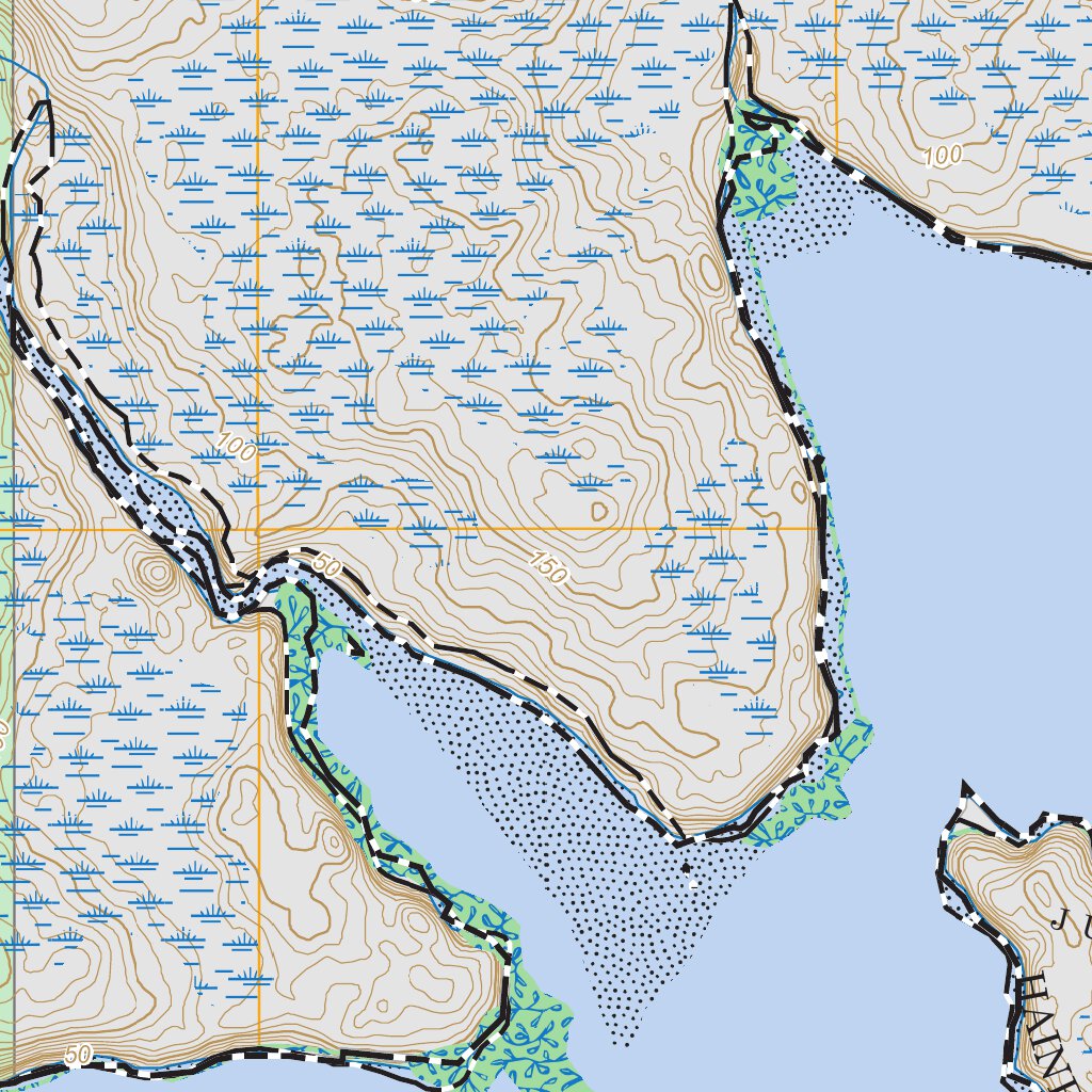 Juneau A-4 NE, AK FSTopo Map by US Forest Service - Topo | Avenza Maps