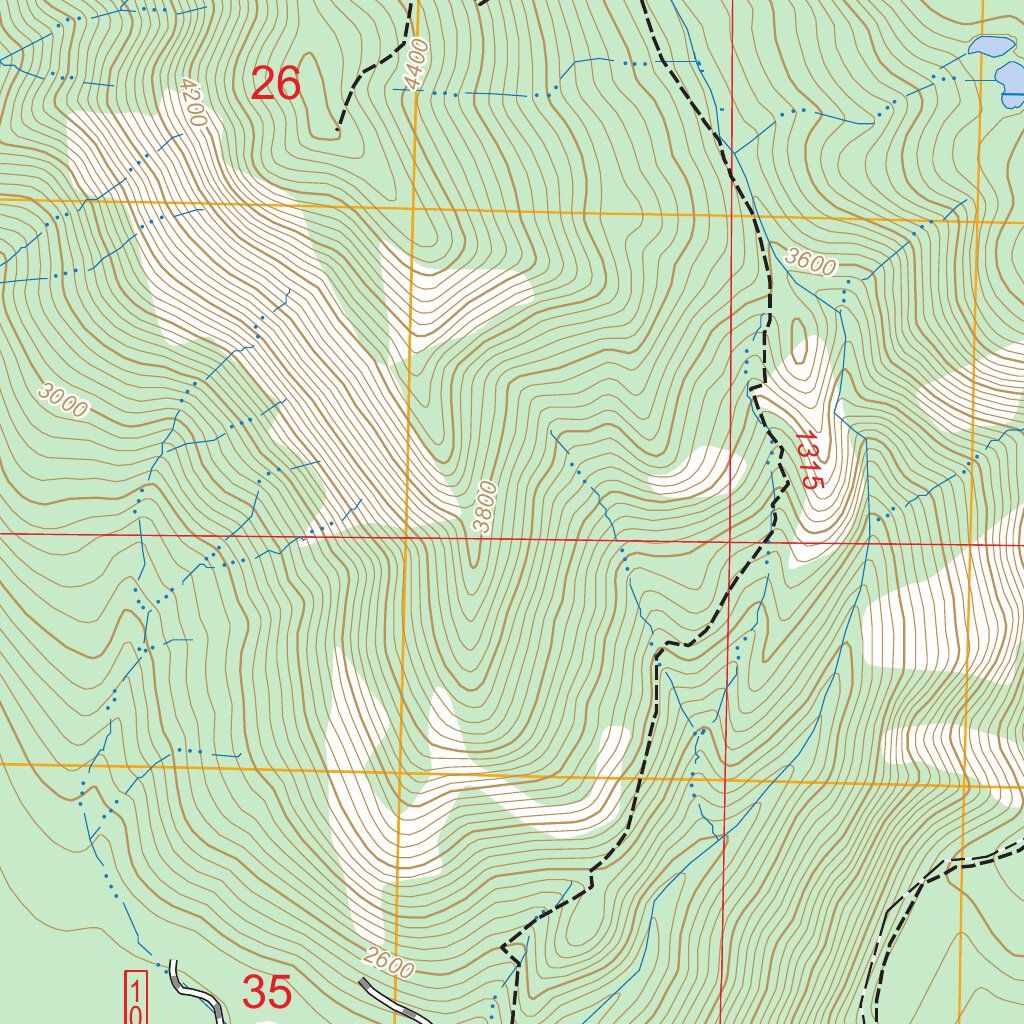 Kachess Lake, WA FSTopo Map by US Forest Service - Topo | Avenza Maps