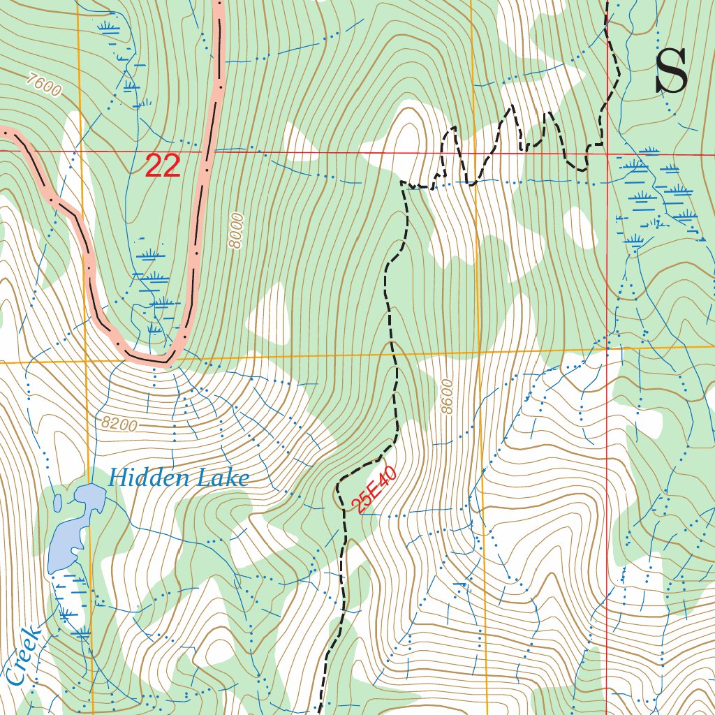 Kaiser Peak, CA FSTopo Map by US Forest Service - Topo | Avenza Maps