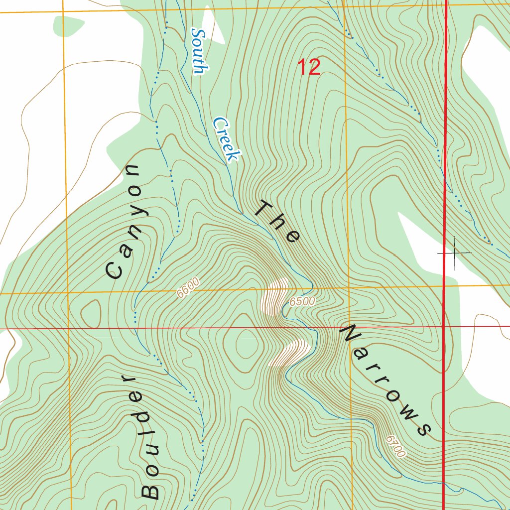 Kane Canyon, UT FSTopo Map by US Forest Service - Topo | Avenza Maps