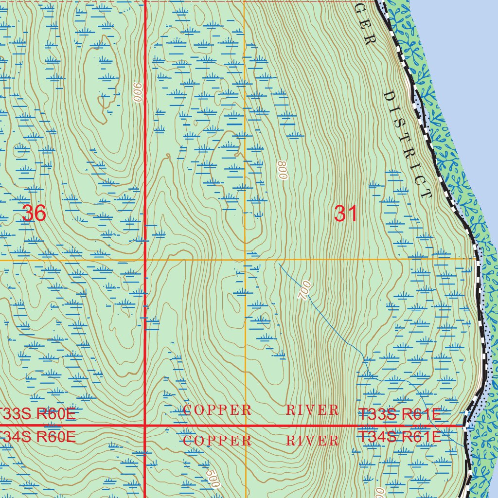 Juneau D-4 NW, AK FSTopo Map by US Forest Service - Topo | Avenza Maps