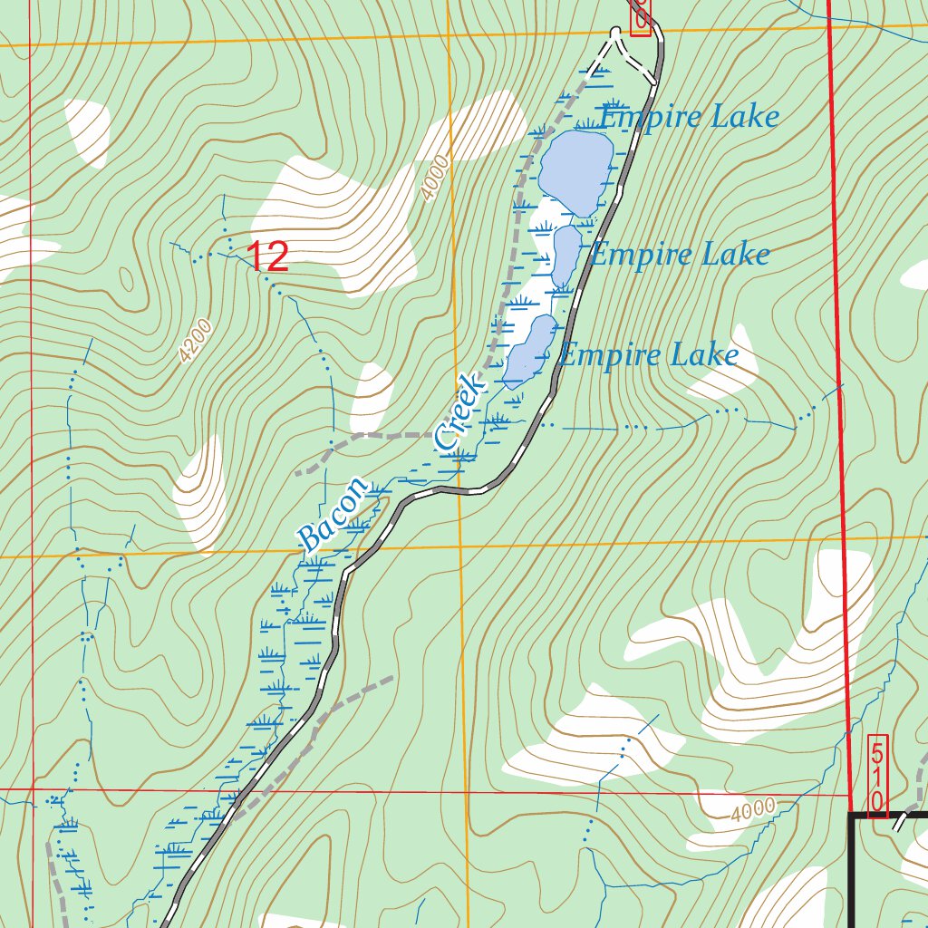 Karamin, WA FSTopo Map by US Forest Service - Topo | Avenza Maps