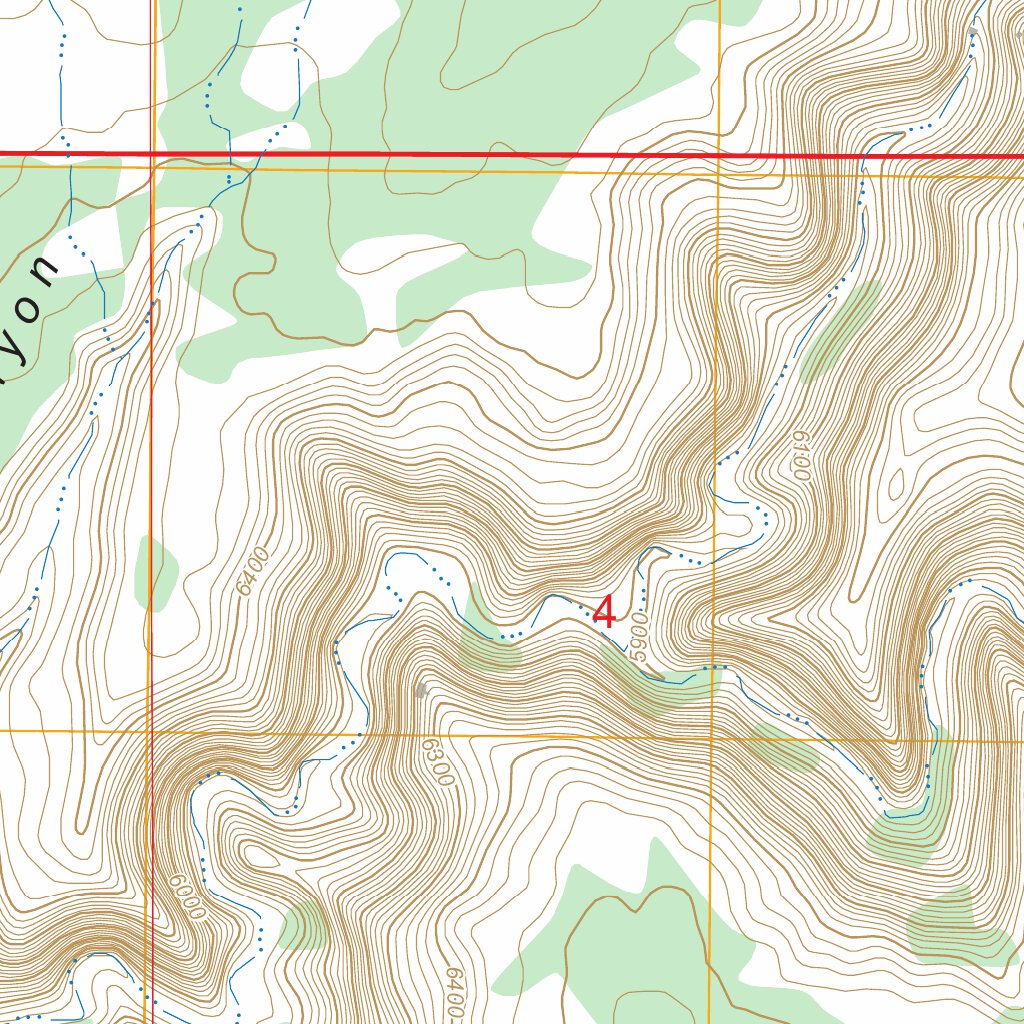Kane Gulch, UT FSTopo Map by US Forest Service - Topo | Avenza Maps