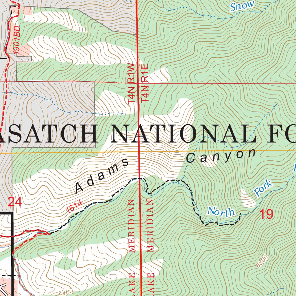 Kaysville, UT FSTopo Map by US Forest Service - Topo | Avenza Maps