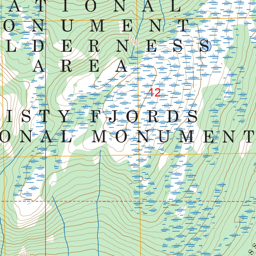 Ketchikan A-1 NE, AK-BC FSTopo Map by US Forest Service - Topo | Avenza ...