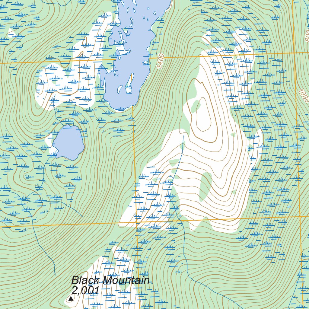Ketchikan B-5 SE, AK FSTopo Map by US Forest Service - Topo | Avenza Maps