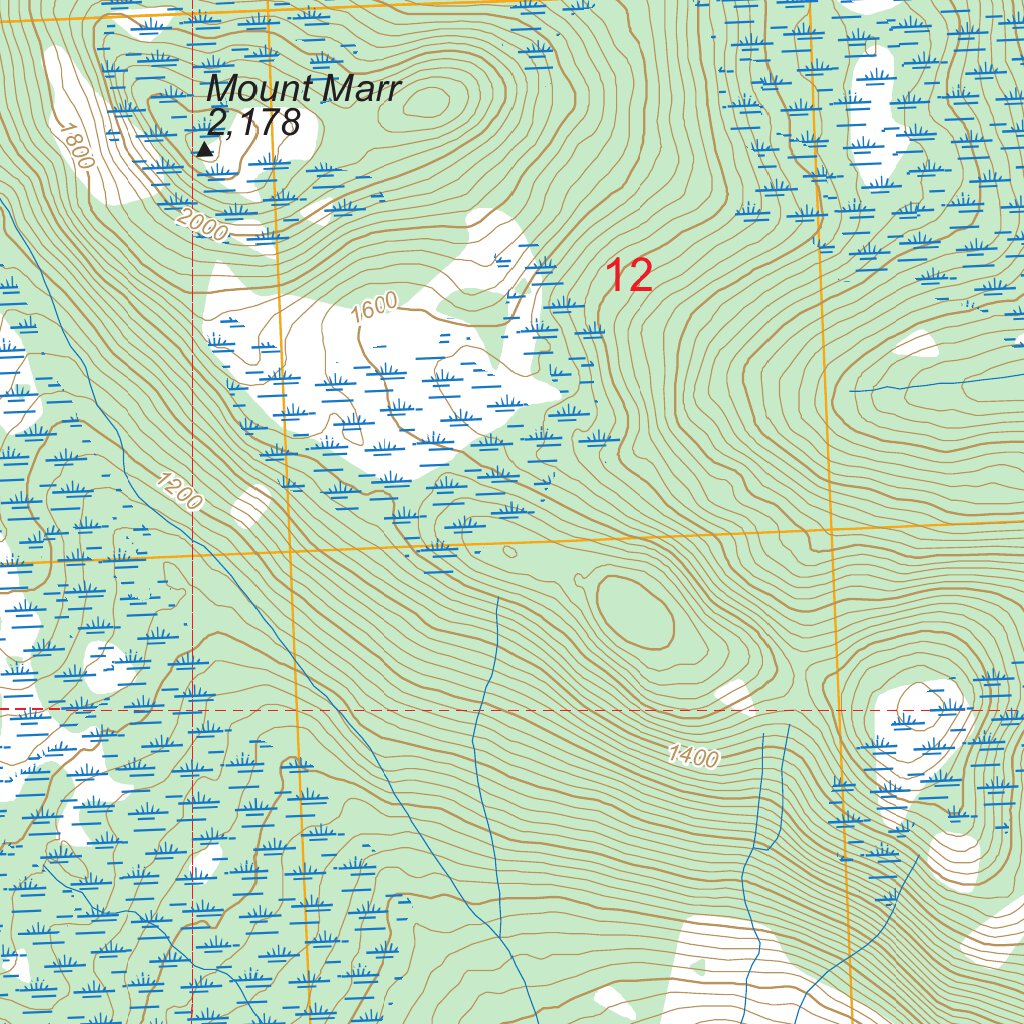 Ketchikan C-6 SW, AK FSTopo Map by US Forest Service - Topo | Avenza Maps