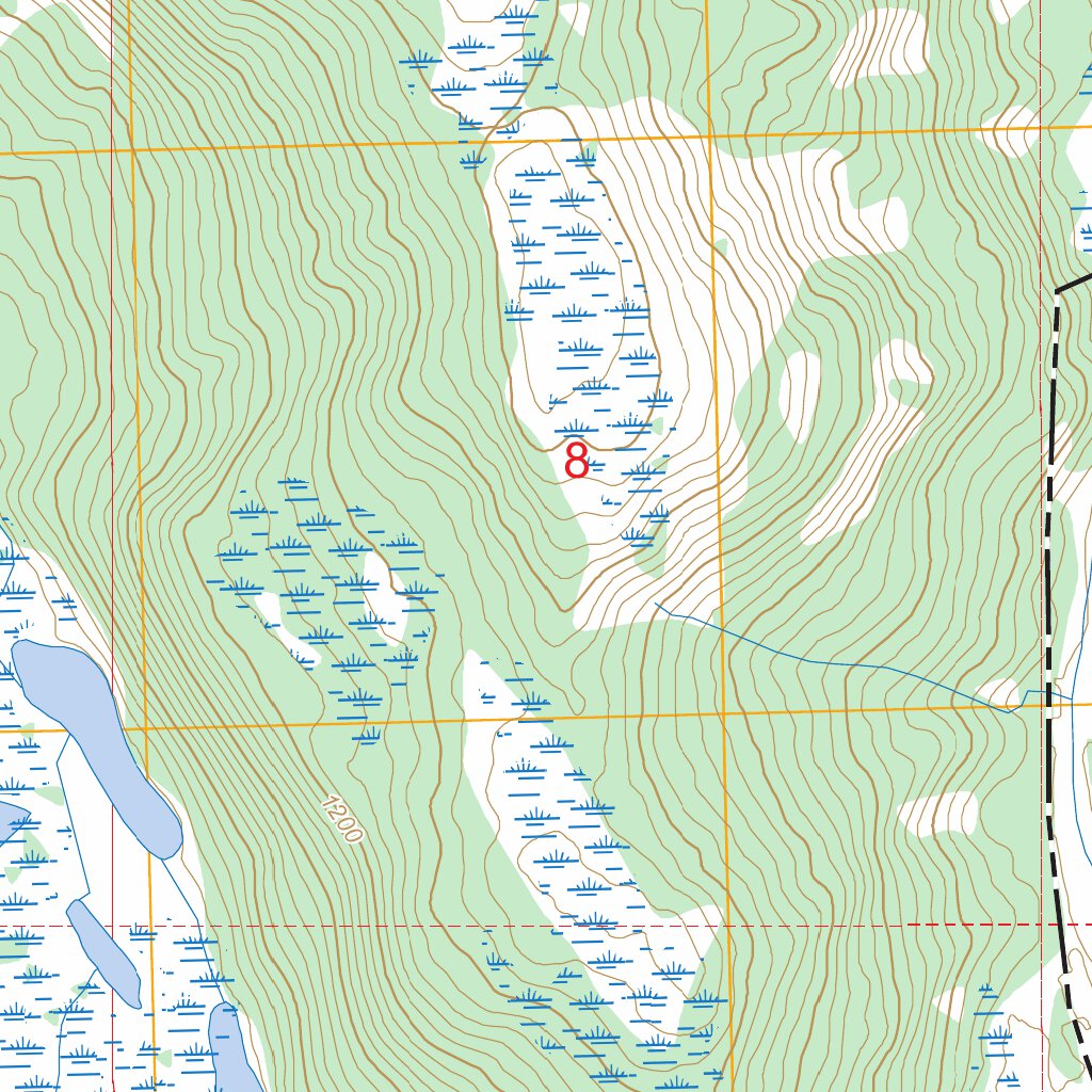 Ketchikan D-3 NE, AK FSTopo Map by US Forest Service - Topo | Avenza Maps