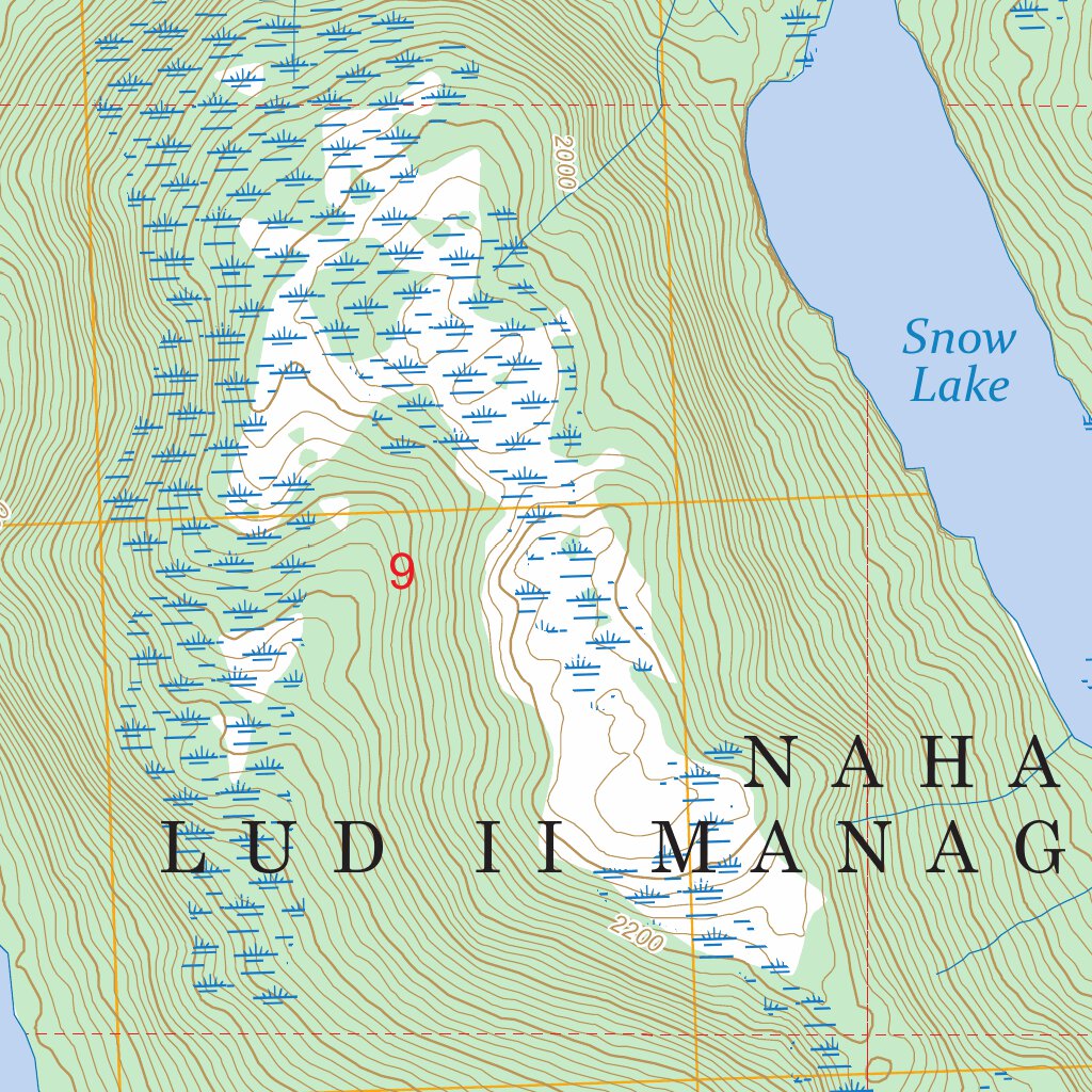 Ketchikan C-5 NE, AK FSTopo Map by US Forest Service - Topo | Avenza Maps