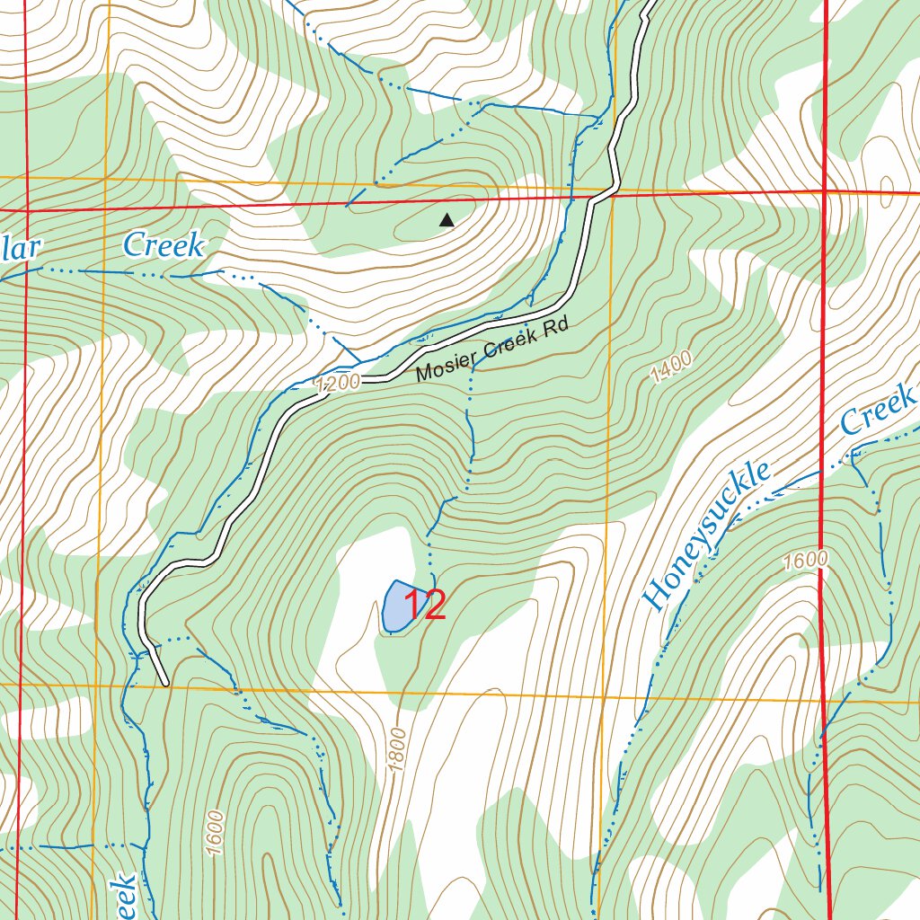 Ketchum Reservoir, OR FSTopo Map by US Forest Service - Topo | Avenza Maps