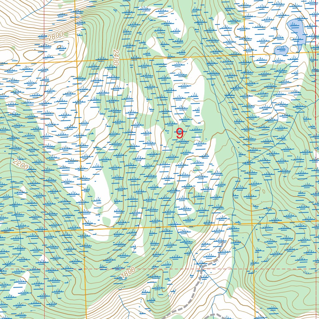 Ketchikan D-5 SW, AK FSTopo Map by US Forest Service - Topo | Avenza Maps