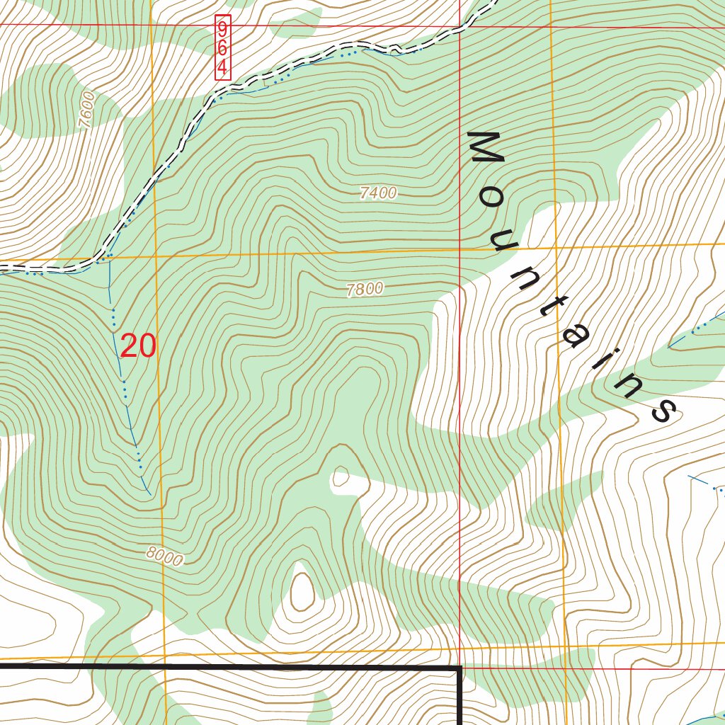 Kidd, MT FSTopo Map by US Forest Service - Topo | Avenza Maps