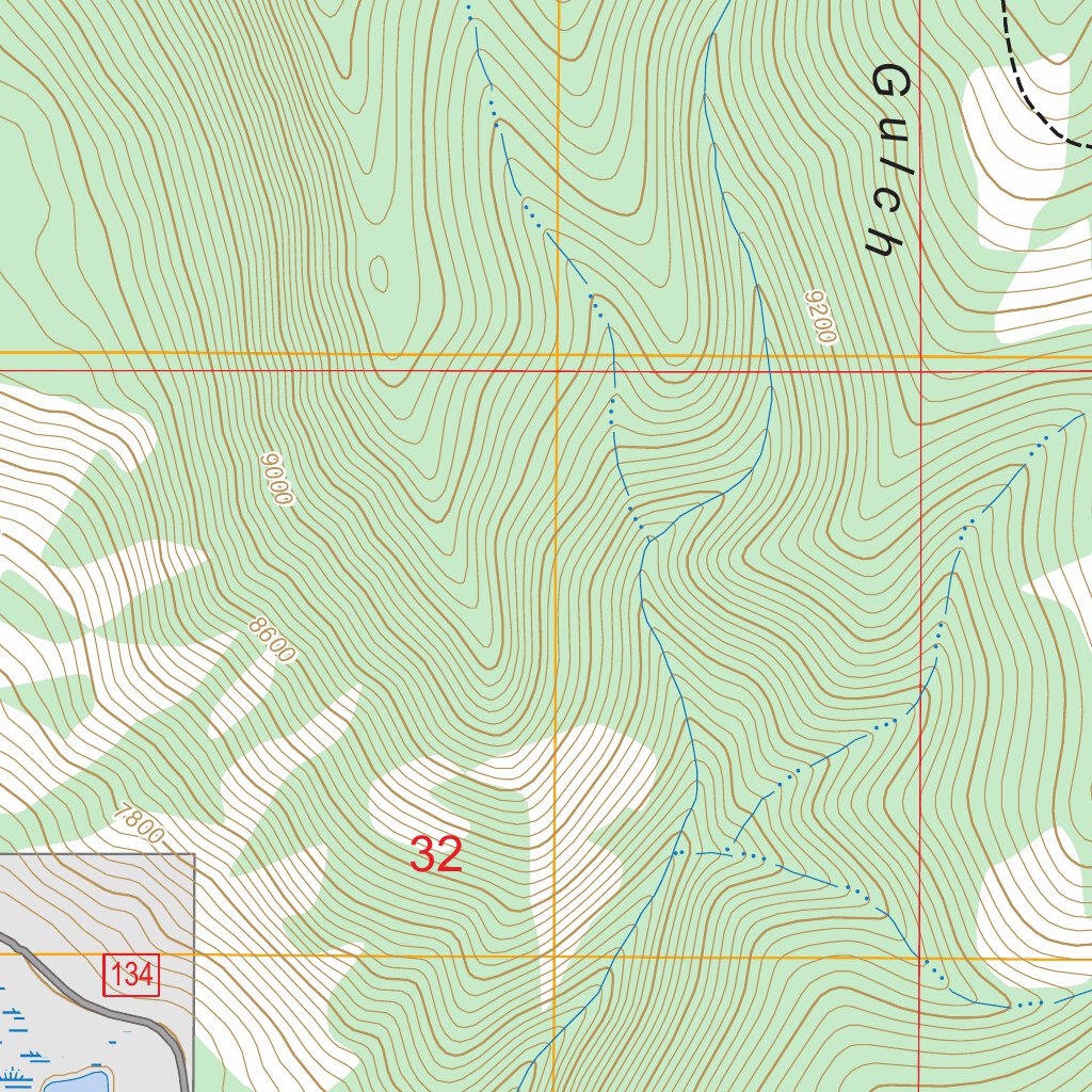 Kidney Lake, UT FSTopo Map by US Forest Service - Topo | Avenza Maps