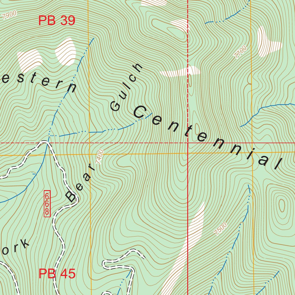 Kilgore, ID FSTopo Map by US Forest Service - Topo | Avenza Maps