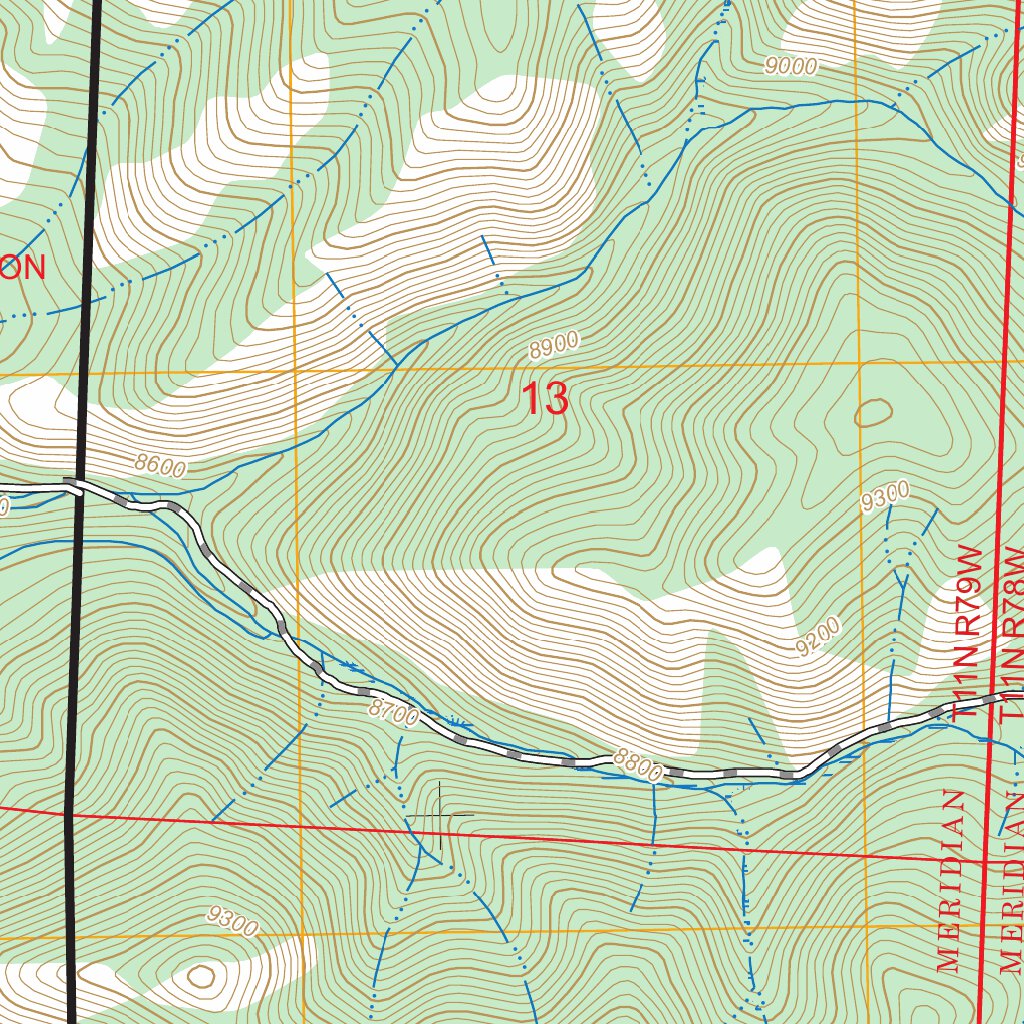 Kings Canyon, CO-WY FSTopo Map by US Forest Service - Topo | Avenza Maps