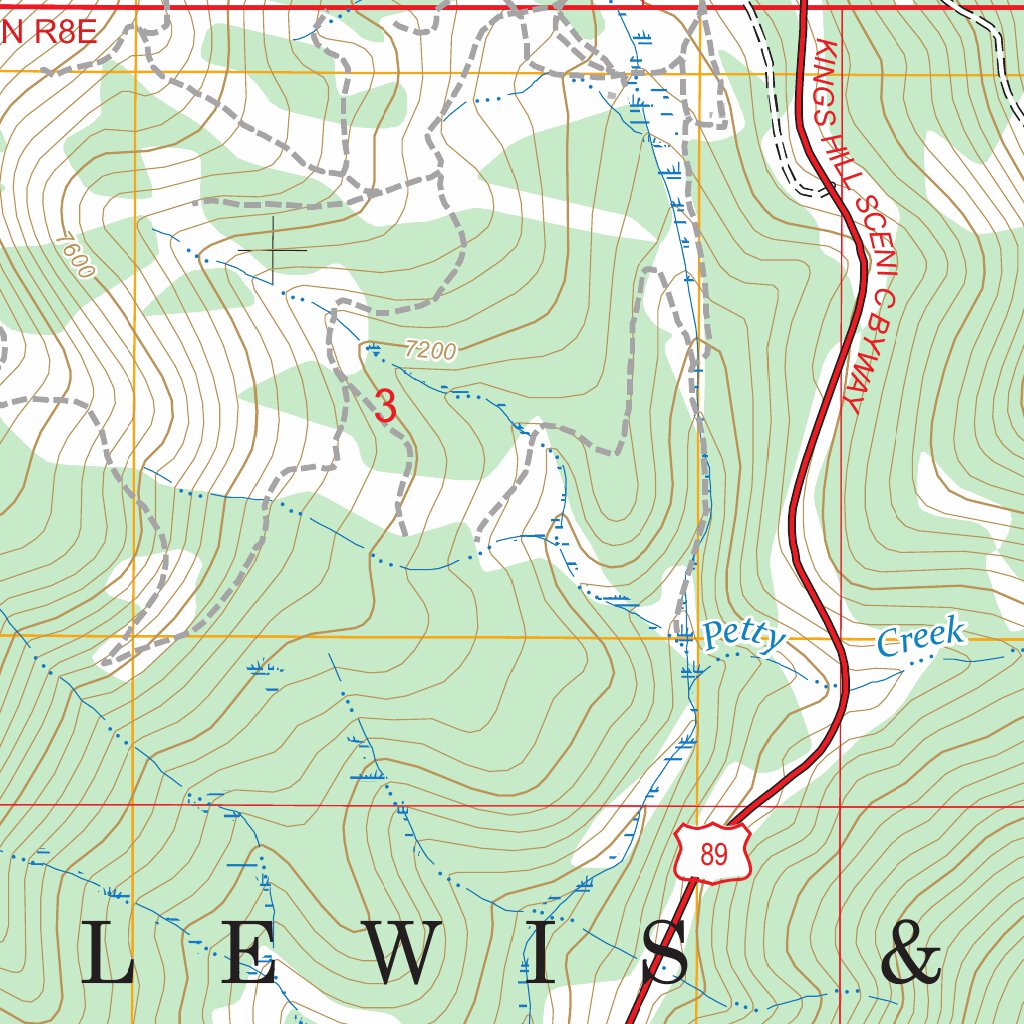 Kings Hill, MT FSTopo Map by US Forest Service - Topo | Avenza Maps