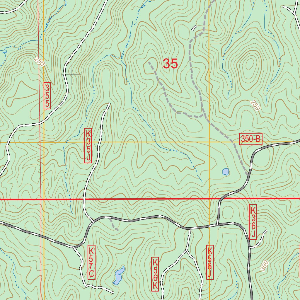 Kisatchie, LA FSTopo Map by US Forest Service - Topo | Avenza Maps