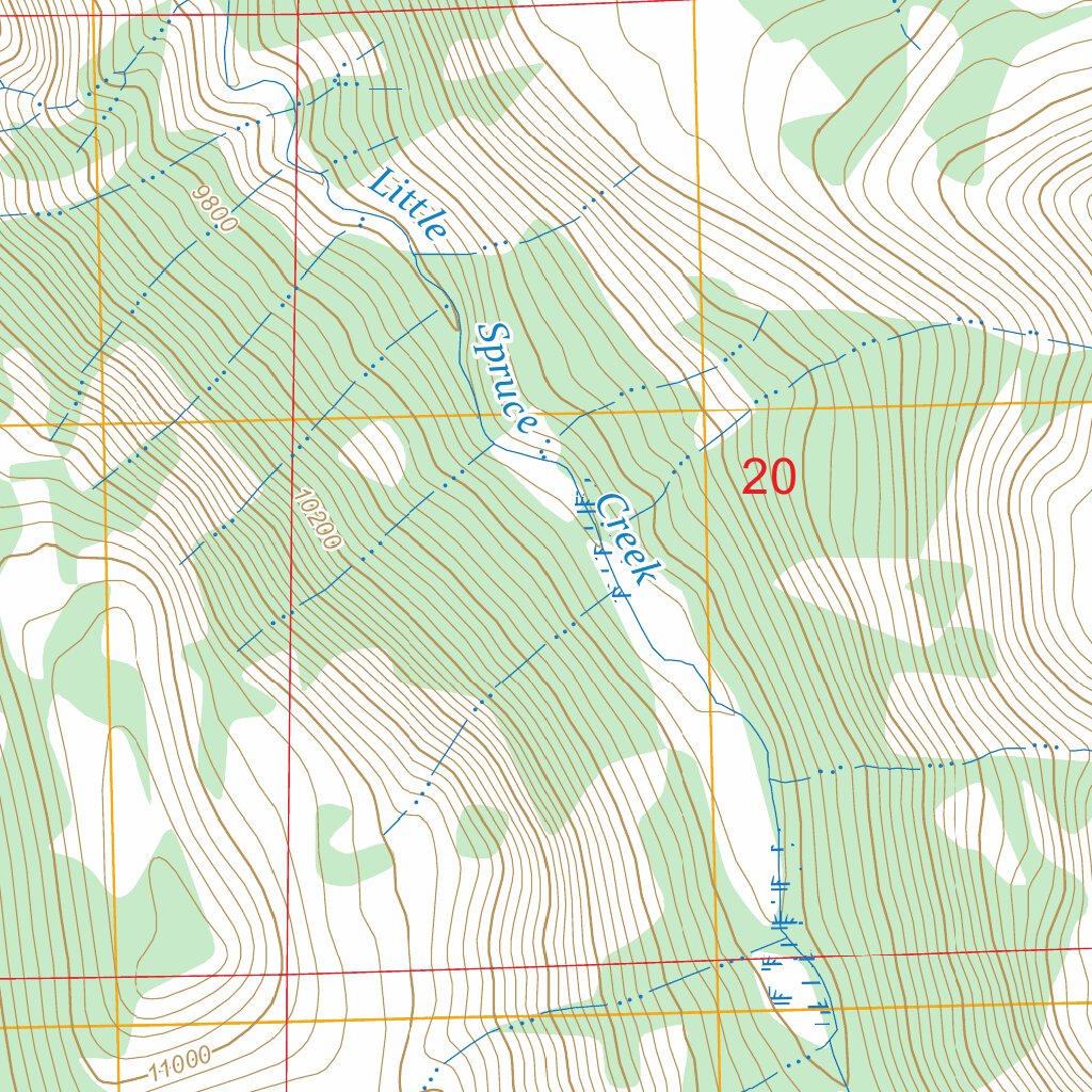 Knife Edge, CO FSTopo Map by US Forest Service - Topo | Avenza Maps