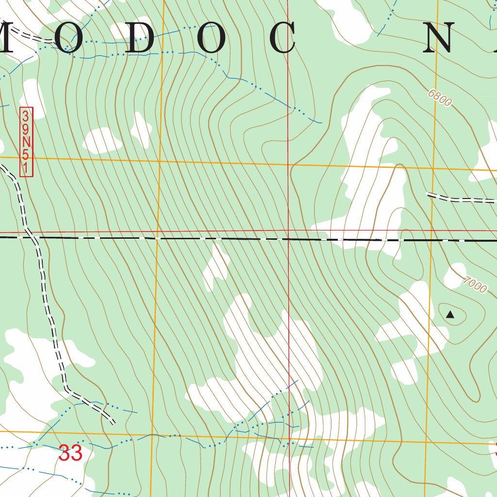Knox Mountain, CA FSTopo Map by US Forest Service - Topo | Avenza Maps
