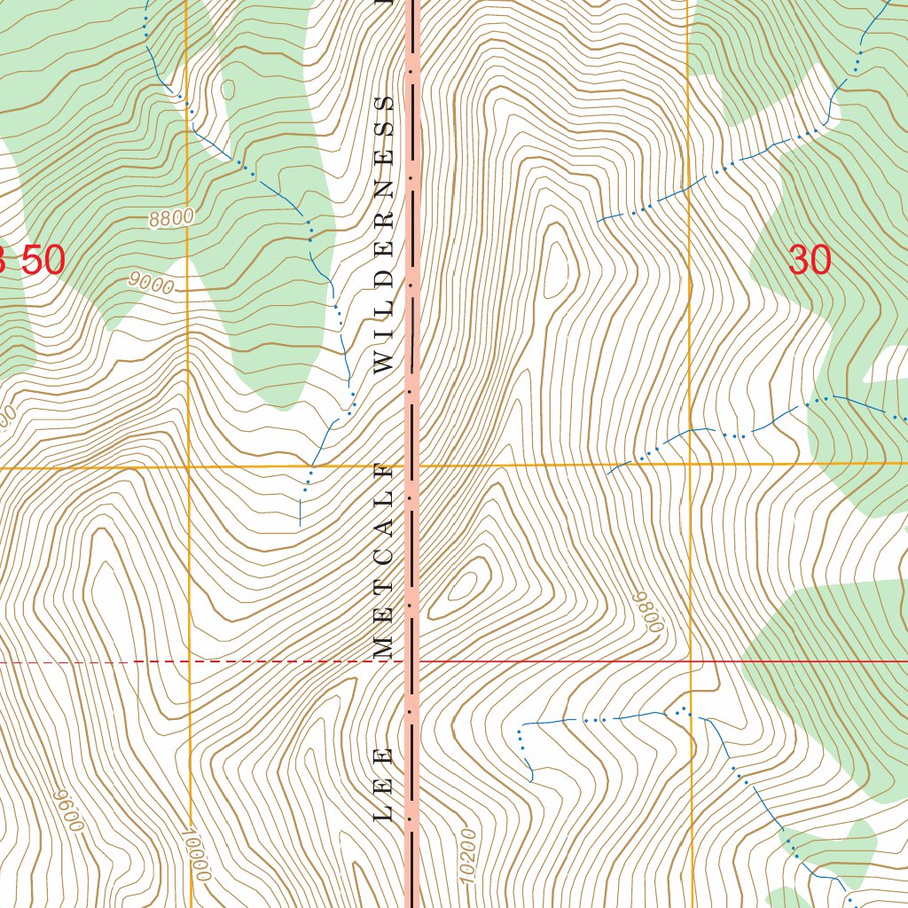 Koch Peak, MT FSTopo Map by US Forest Service - Topo | Avenza Maps