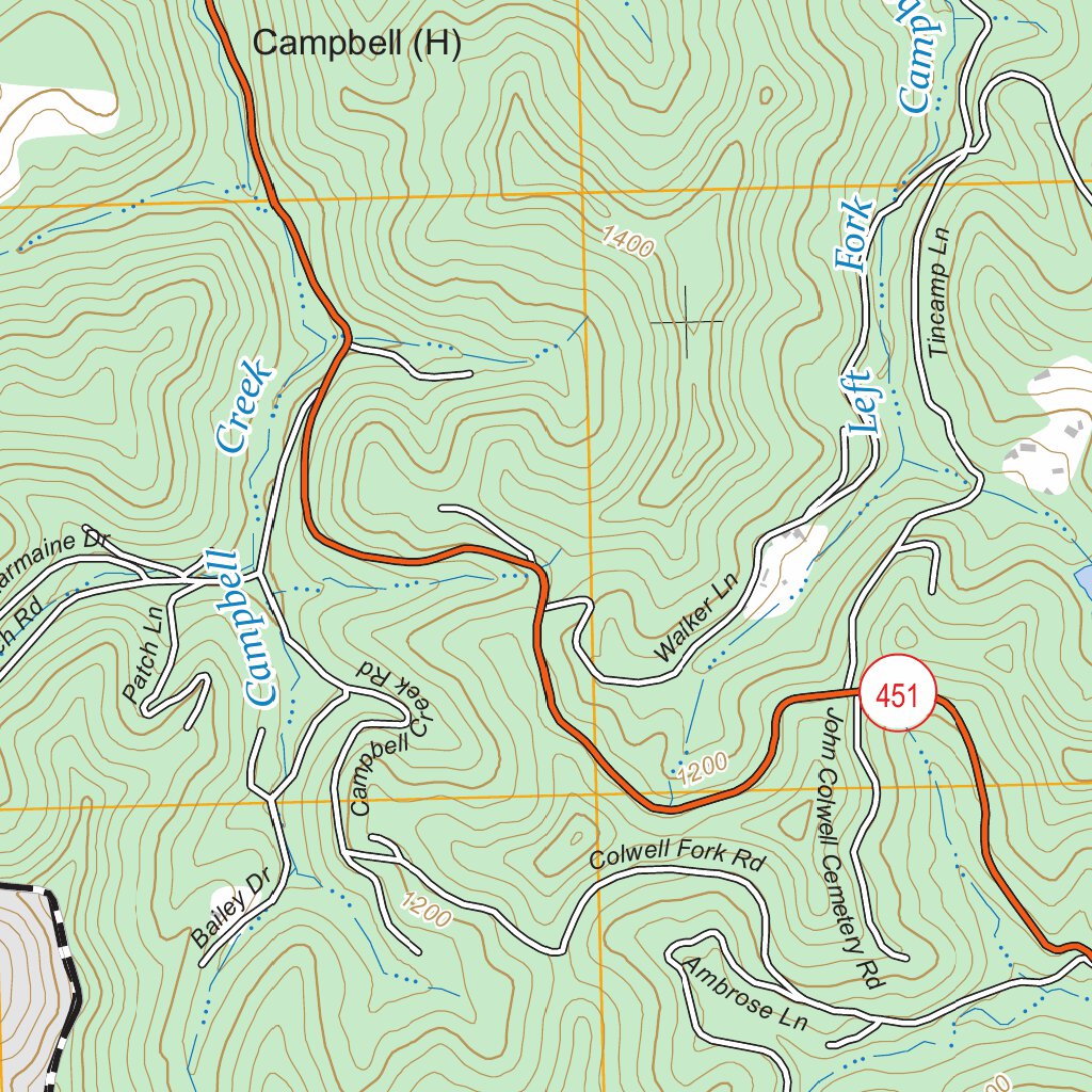 Krypton, KY FSTopo Map by US Forest Service - Topo | Avenza Maps