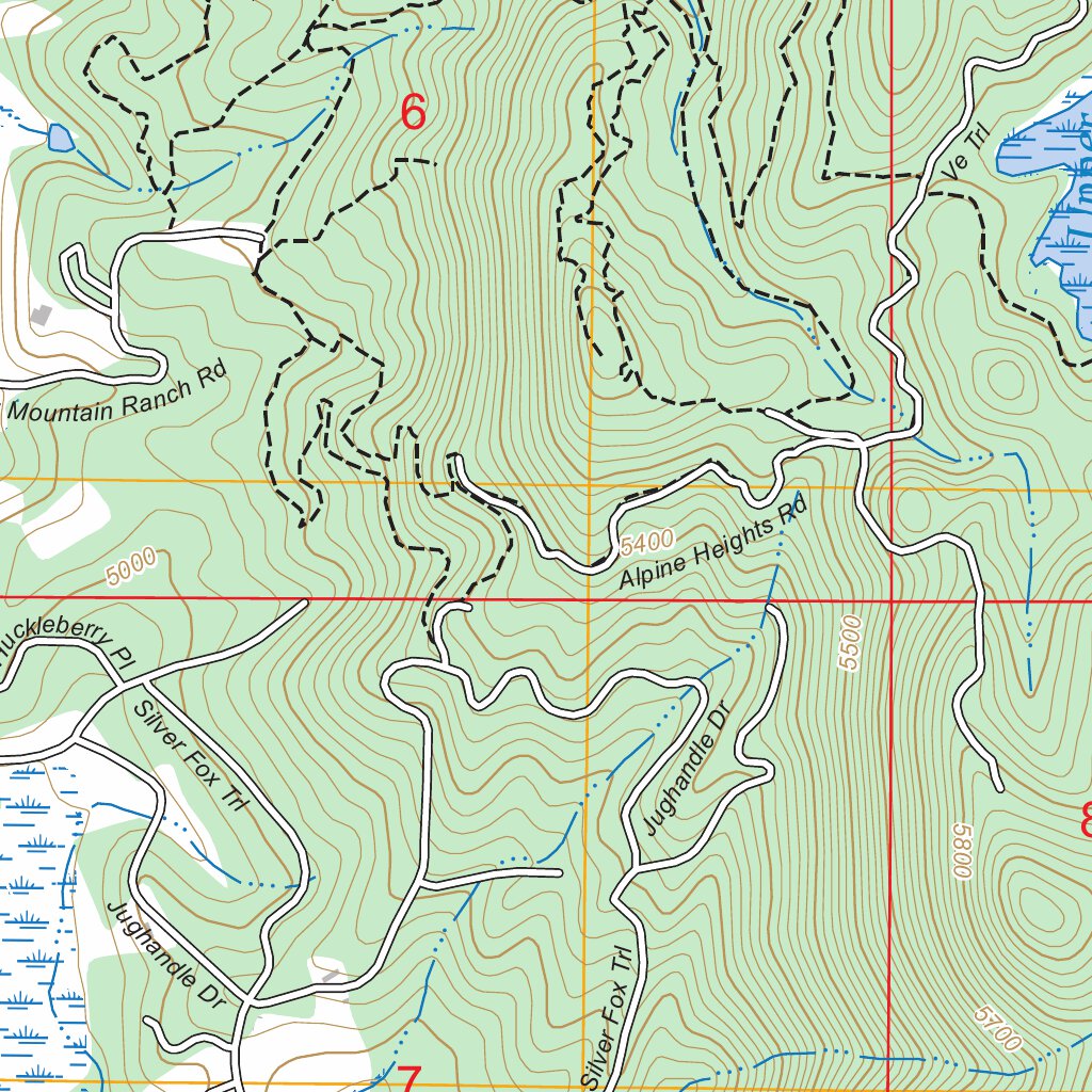 Lake Fork, ID FSTopo Map by US Forest Service - Topo | Avenza Maps