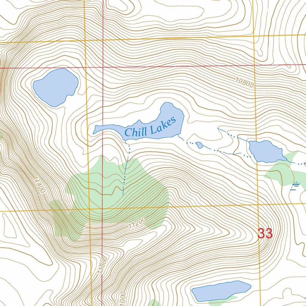 Lake Angeline, WY FSTopo Map by US Forest Service - Topo | Avenza Maps