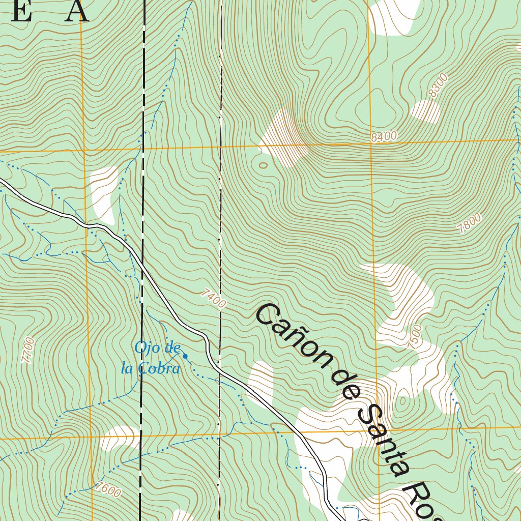 Laguna Seca, NM FSTopo Map by US Forest Service - Topo | Avenza Maps