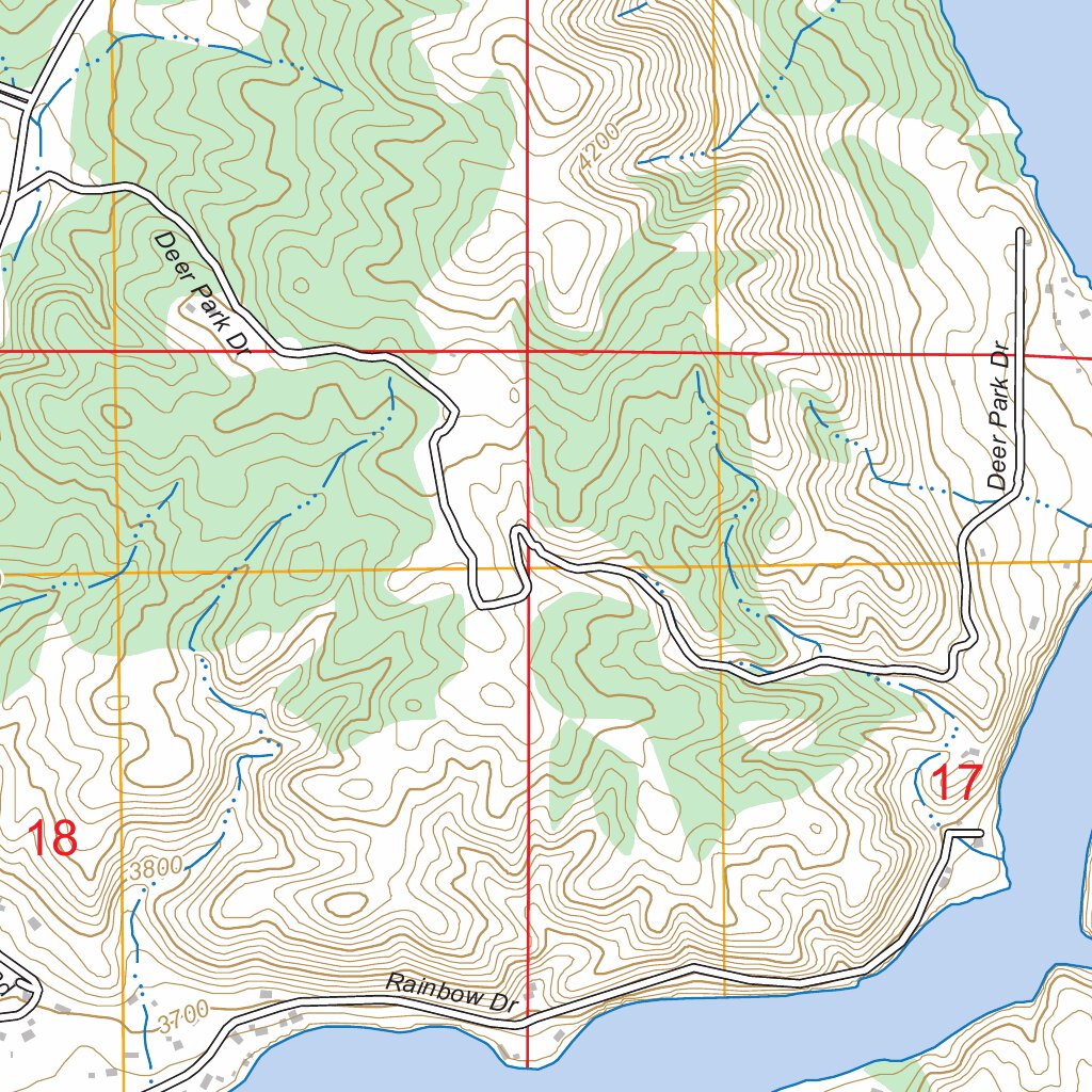 Lake Helena, MT FSTopo Map by US Forest Service - Topo | Avenza Maps