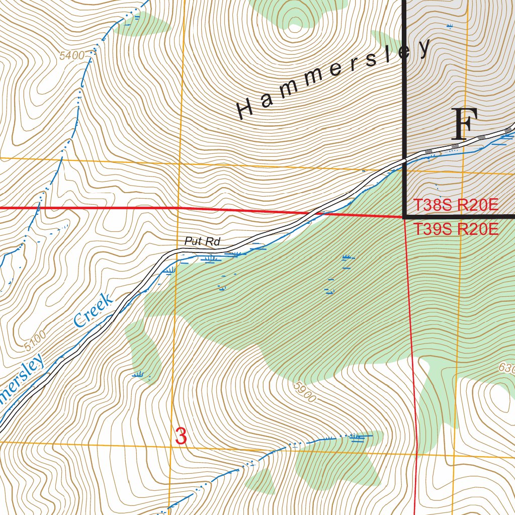 Lakeview, OR FSTopo Map by US Forest Service - Topo | Avenza Maps