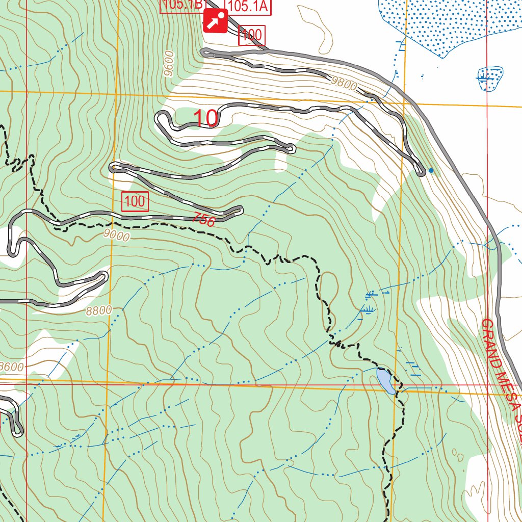 Lands End, CO FSTopo Map by US Forest Service - Topo | Avenza Maps