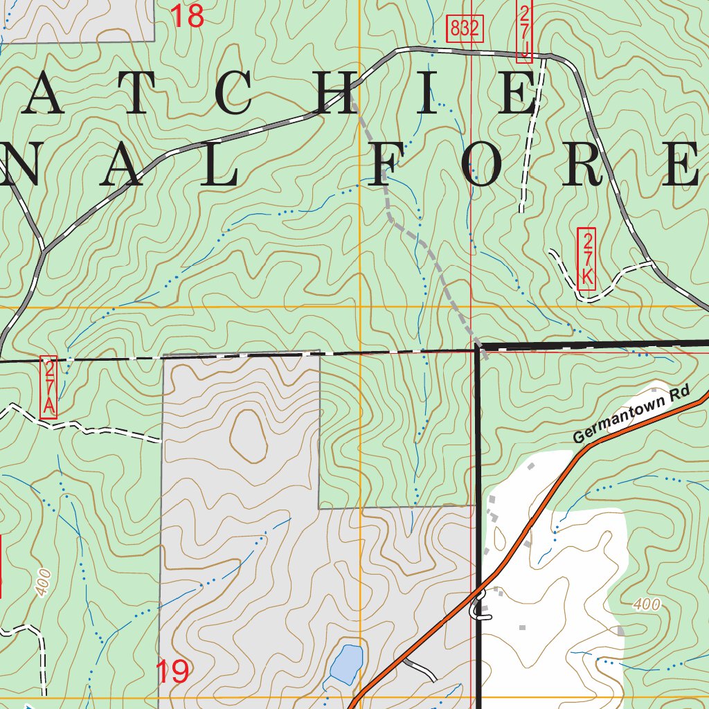 Langston, LA FSTopo Map by US Forest Service - Topo | Avenza Maps