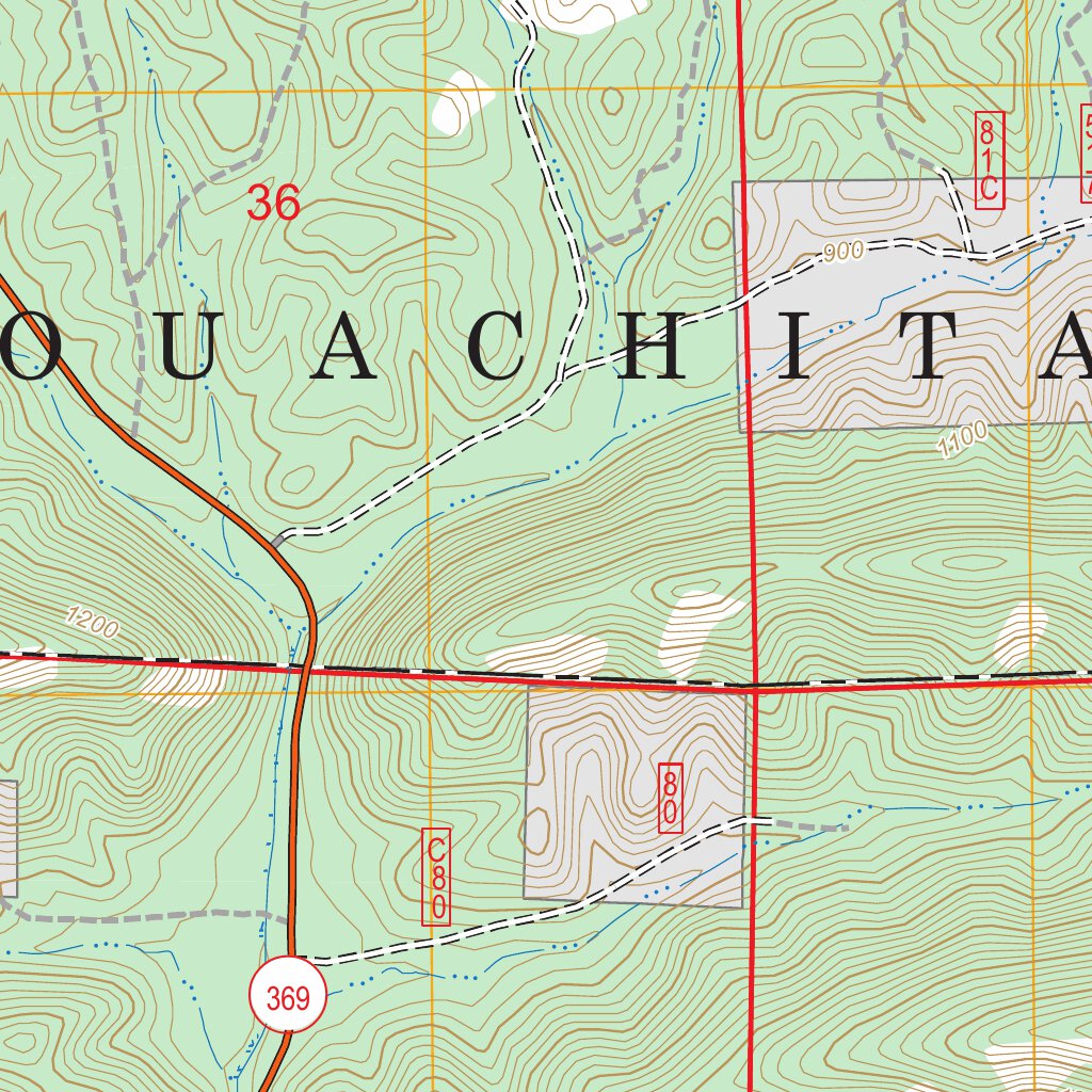 Langley, AR FSTopo Map by US Forest Service - Topo | Avenza Maps